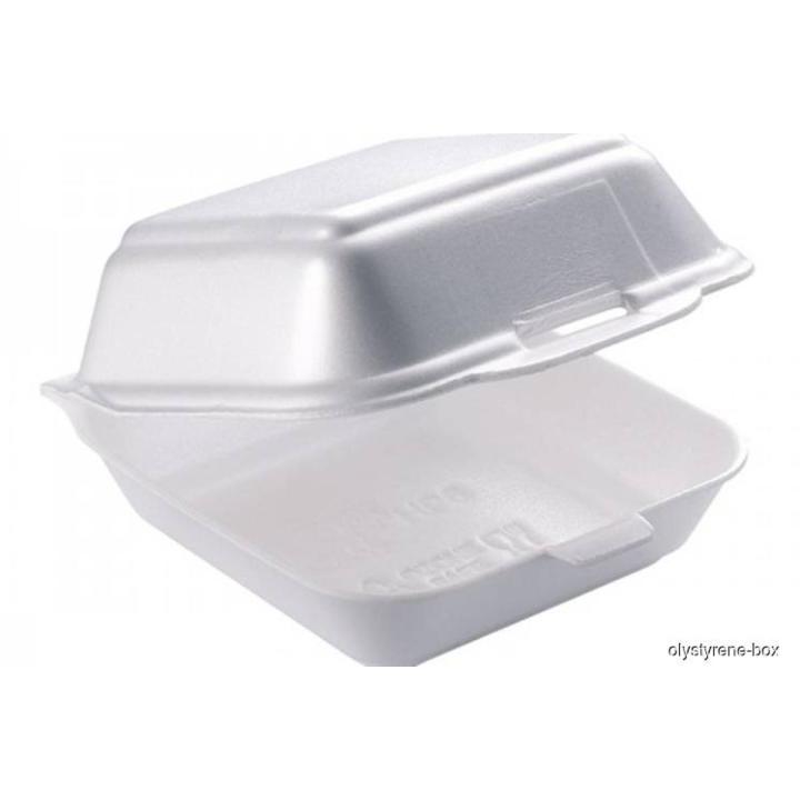 Pack of 10 - Disposable Foam Snack Box (Small) | Daraz.pk