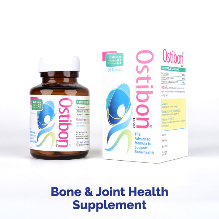 Ostibon® Tablet Daily Calcium Vitamin k2 & Vitamin D Supplement for ...