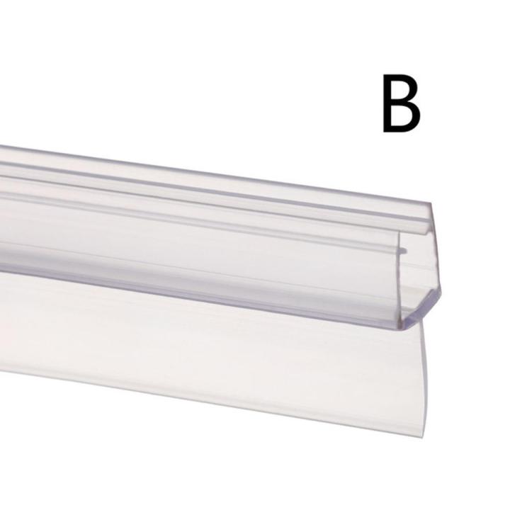 50cm Shower Screen Seal Strip PVC Bath Door Sealing Strips 6/8/10/12mm ...