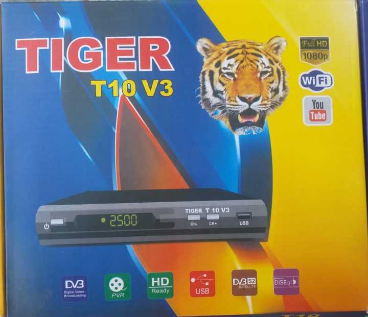 Tiger T10 V3 Receiver: Unleash the Full Potential of Satellite TV Tiger ...