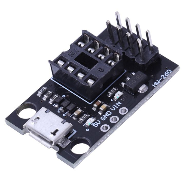 Development Programmer Board for ATtiny13A/ATtiny25/ATtiny45/ATtiny85 ...