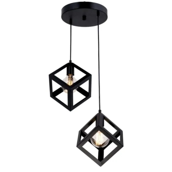 Square Cube Shaped Hanging Light , Ceiling Light , Ceiling Lamp ...