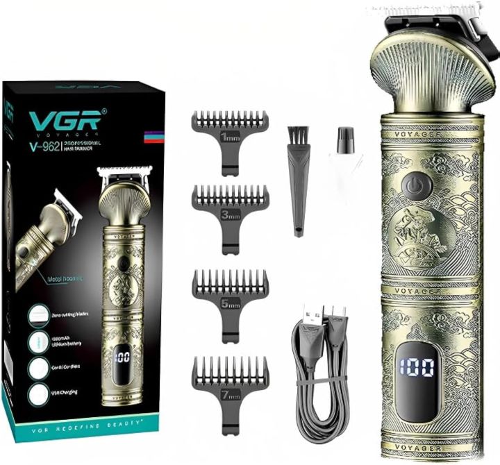VGR V-962 Professional Pro Self Haircut Hair Clipper Beard trimmer ...