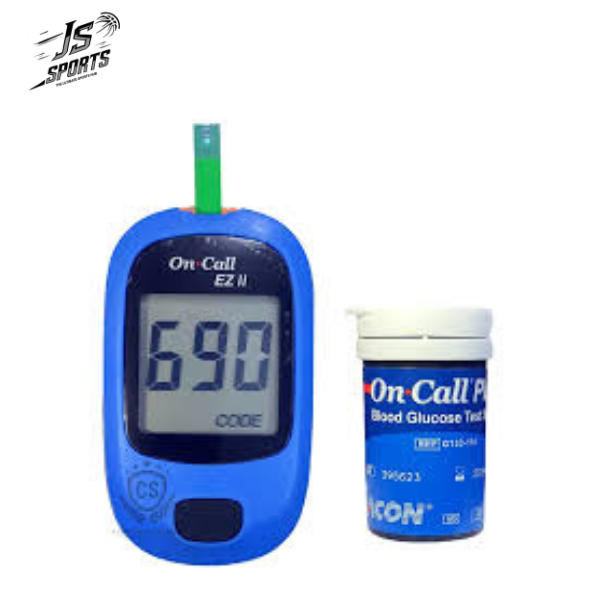On Call EZII Blood Glucose Monitor Glucometer System , Digital Sugar ...