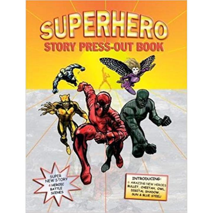 Liberty Books | Superhero Story Press-Out Book by Jake Jackson (100% ...