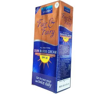 Vi-John Fair & Fairy Sunblock Cream SPF30 50g | Daraz.pk