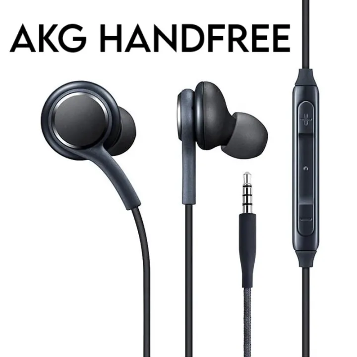 AKG Original High-Quality Earphones with Bass, Sound, Microphone, and ...