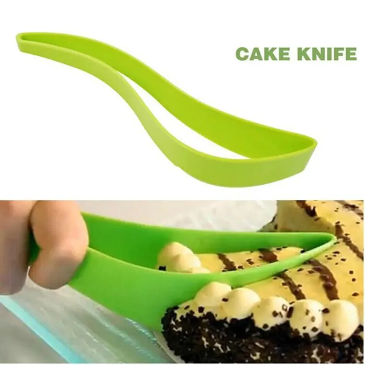Cake Slicer Sheet Guide Cutter Server Bread Slice Kitchen Gadget Tool ...