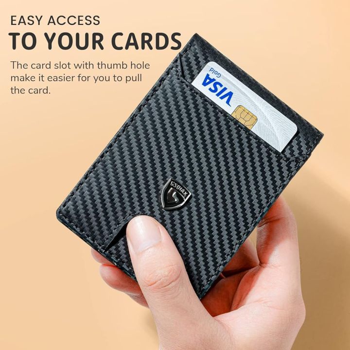 Wallet for mens RFID card holder wallet for mens Id card cnic Atm card ...