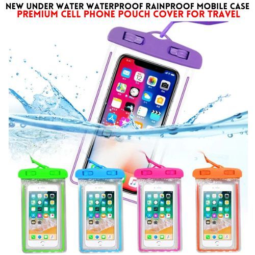 Universal Waterproof Mobile Pouch Transparent PVC Case For All Types Of ...