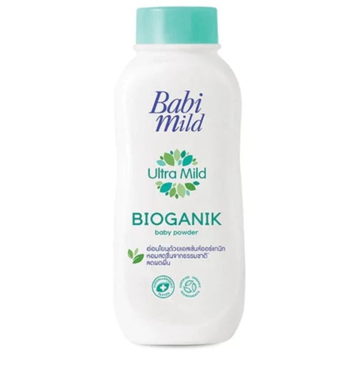 Babi Mild Utra Mild Bioganik Baby Powder 160G | Daraz.pk