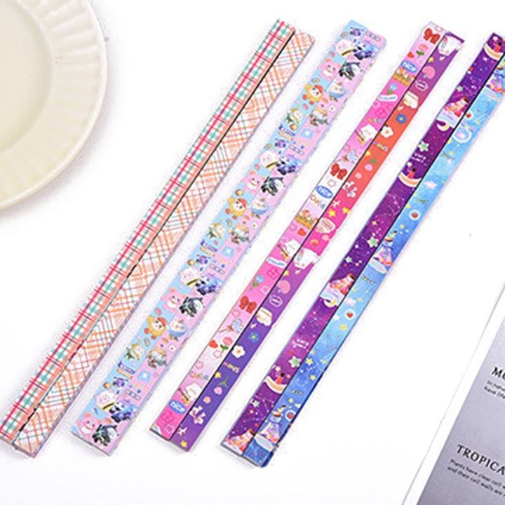 200pcs Crafting Supplies Star Origami Stars Paper Strip Cartoon Pattern ...