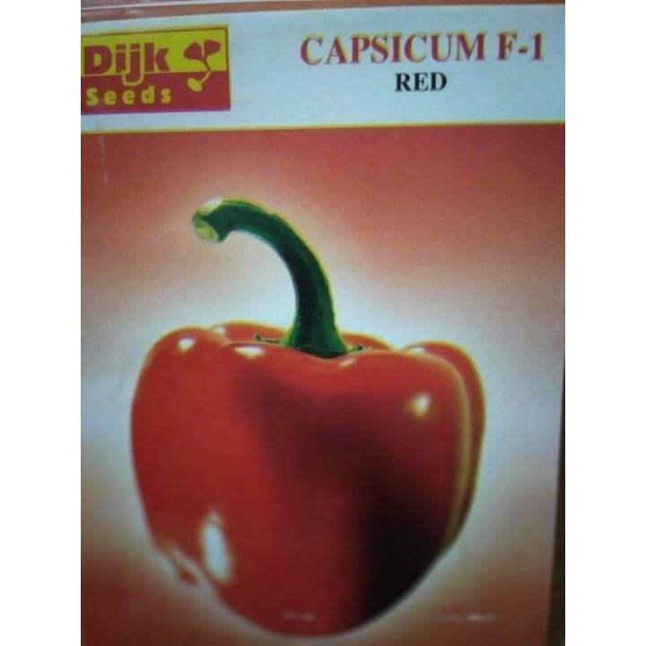 F1 Hybrid Capsicum Bell Pepper Seeds for Kitchen Gardening | Daraz.pk