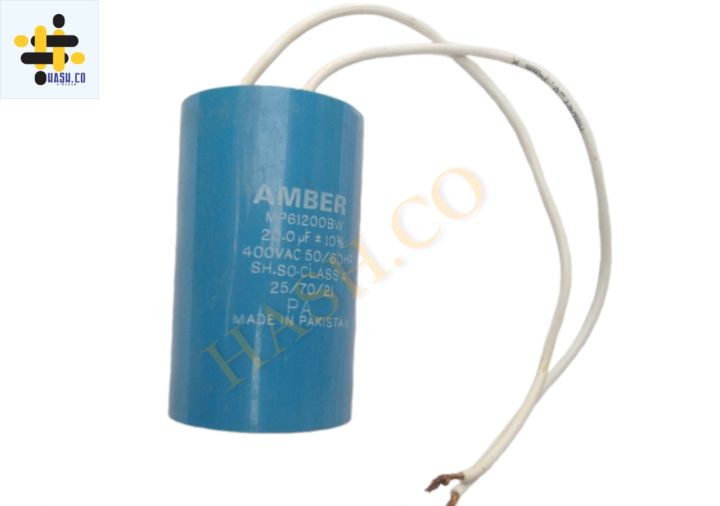 Motor Start Capacitor 20uf, Made by Amber, Best Quality | Daraz.pk