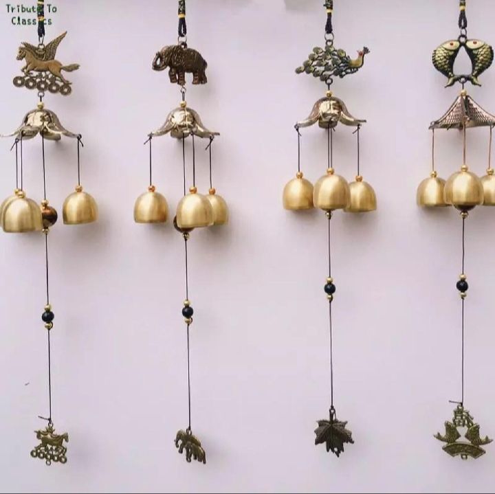 1Pc Antique Wind Chime Copper Yard Garden Outdoor Living Decoration ...