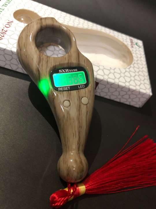 Digital Tally Counter with LED Light Beads Tasbeeh / Zikr Tasbih | Daraz.pk