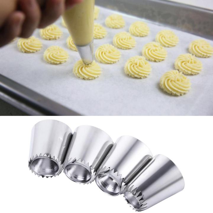 Stainless Steel Cake Decoration Biscuit Cupcake Sultan Tube Baking Tool ...