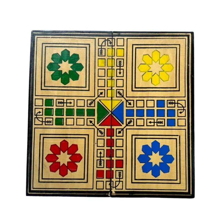 Wooden Ludo game-Frame Game For Family Children / Kids Ludo Board Game ...