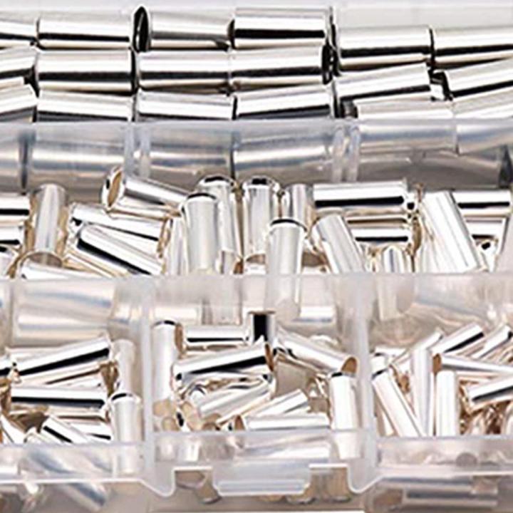 NAMUNY Wire Copper Crimp Fitting Ferrules,AWG 4,6,8,10 Non Insulated ...
