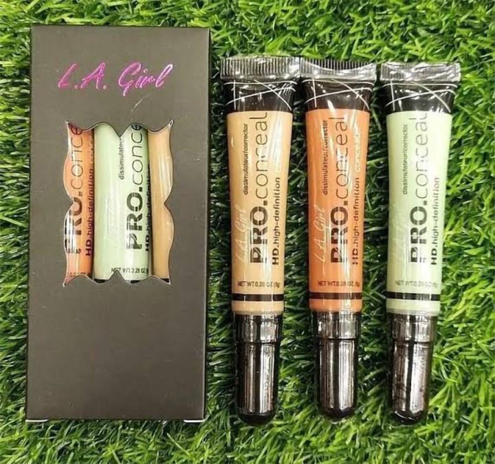 Makeup Color Corrector Concealer 3-Piece Set | Daraz.pk