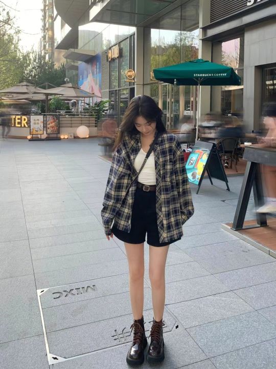 Checkered Sweet Thin Sun Protection Cardigan Coat Womens Summer New ...