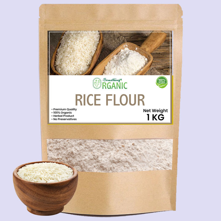 White Rice Powder / Flour / Floor | Chawal ka ata / atta / aata 1 KG ...