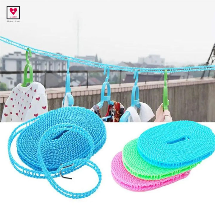 PVC Plastic Nylon Clothesline Rope (5 Meter) | Daraz.pk