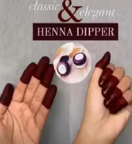 Henna dipper kit | finger dipper kit | Henna paste | mehndi of karachi ...