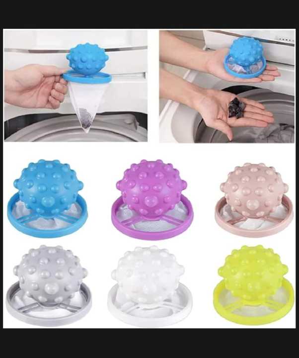 HTS Flower Shape Washing Machine Cleaning Lint Hair Filter Remove Tool ...