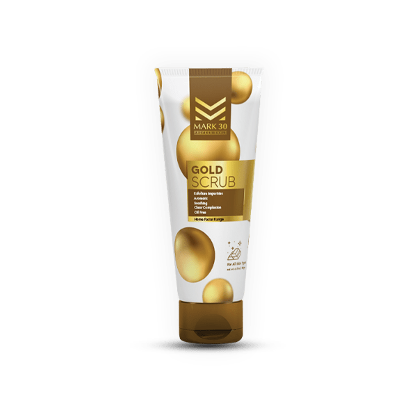Mark 30, Gold Scrub 180g|Face Scrub Provides Glow & Shine, Unclog Pores ...