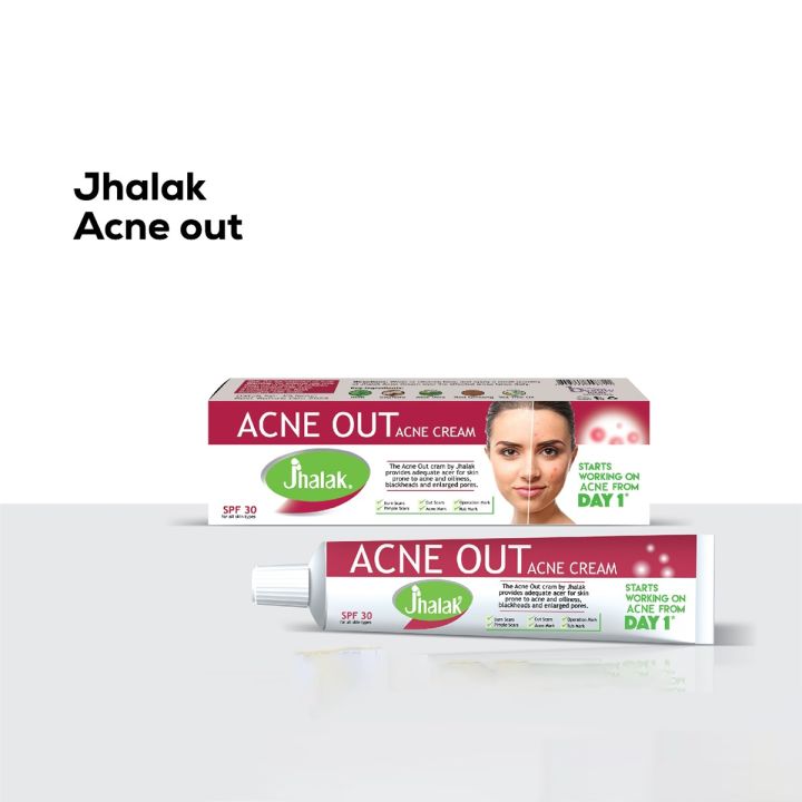 Jhalak Anti Acne Freckle And Rejuvenation Cream-30gm | Daraz.pk