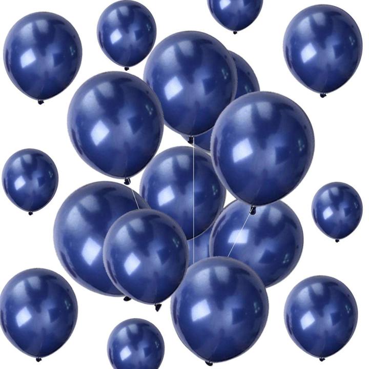50 pc Dark Blue Balloons for Birthday decorations Happy Birthday ...