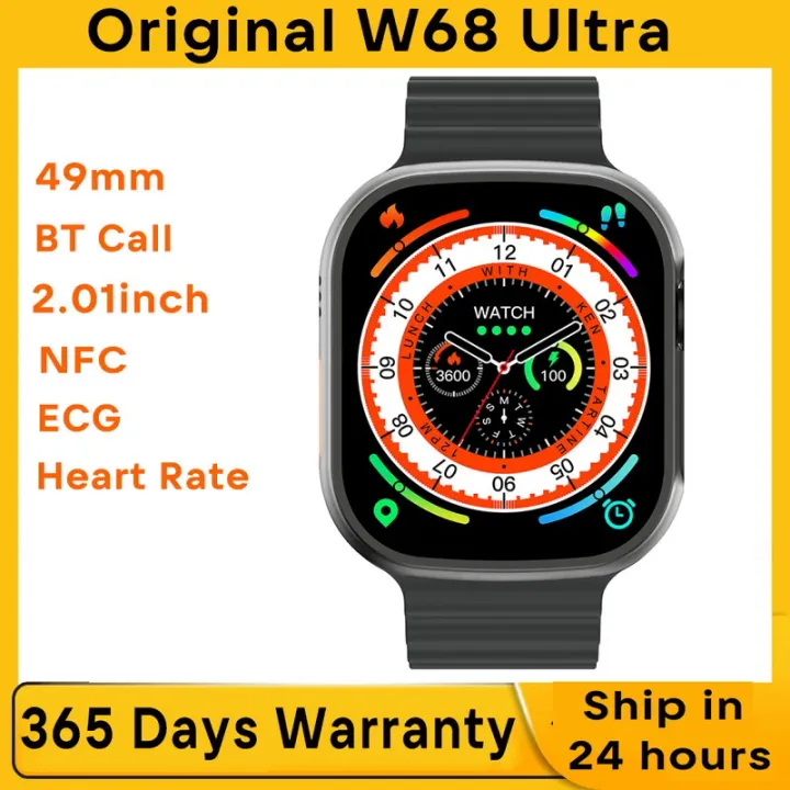 Microwear W68 U ltra Watch 8 Smart Watch Men 2.0 Inch 49mm Bluetooth ...
