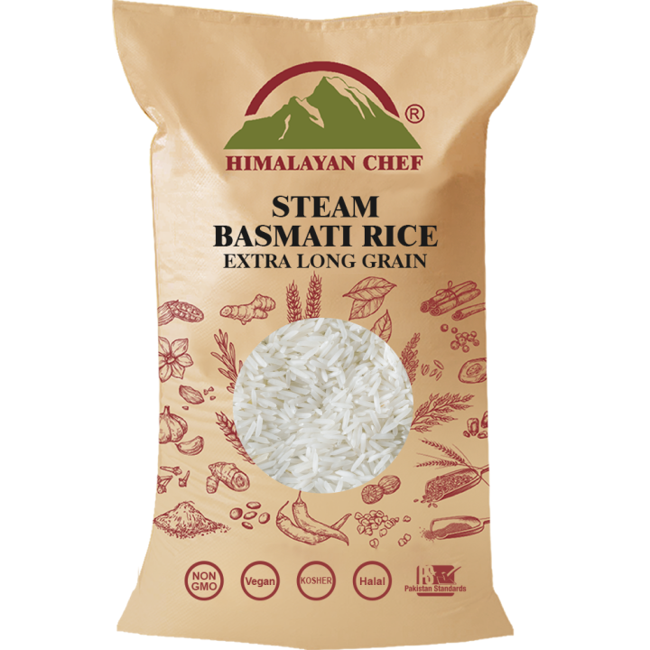 Himalayan Kainat Steam Basmati Rice - 22.7KG | Daraz.pk