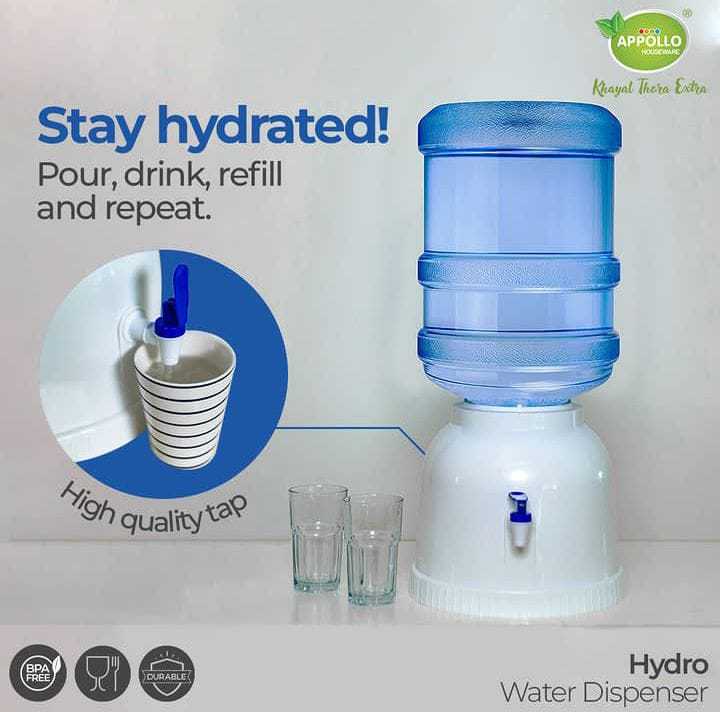 Hydro Smart Non Electric Mini Water Dispenser pump for 19 litre water ...