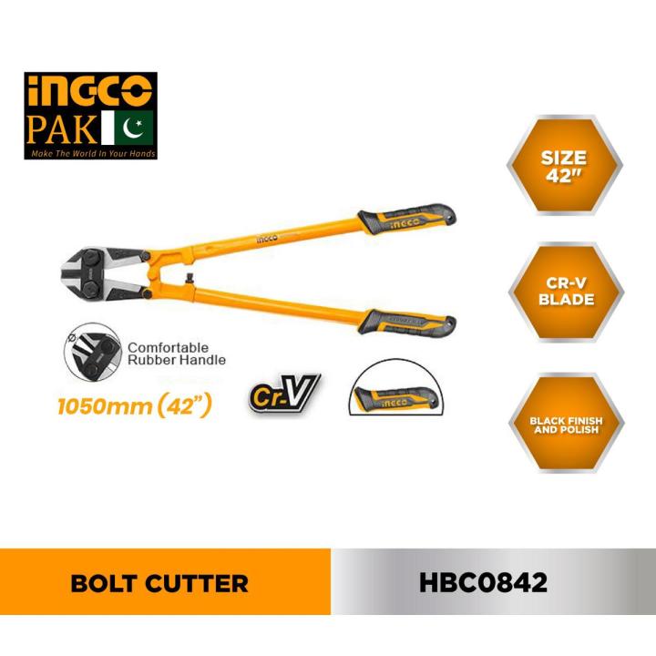 Ingco Bolt Cutter 42" Industrial | Daraz.pk