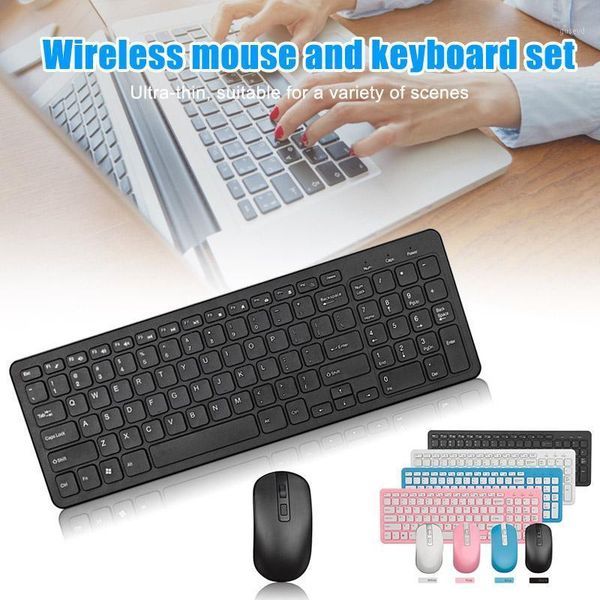 VictSing Wireless Keyboard & Mouse Combo | Ultra‑Slim Silent Keys for ...