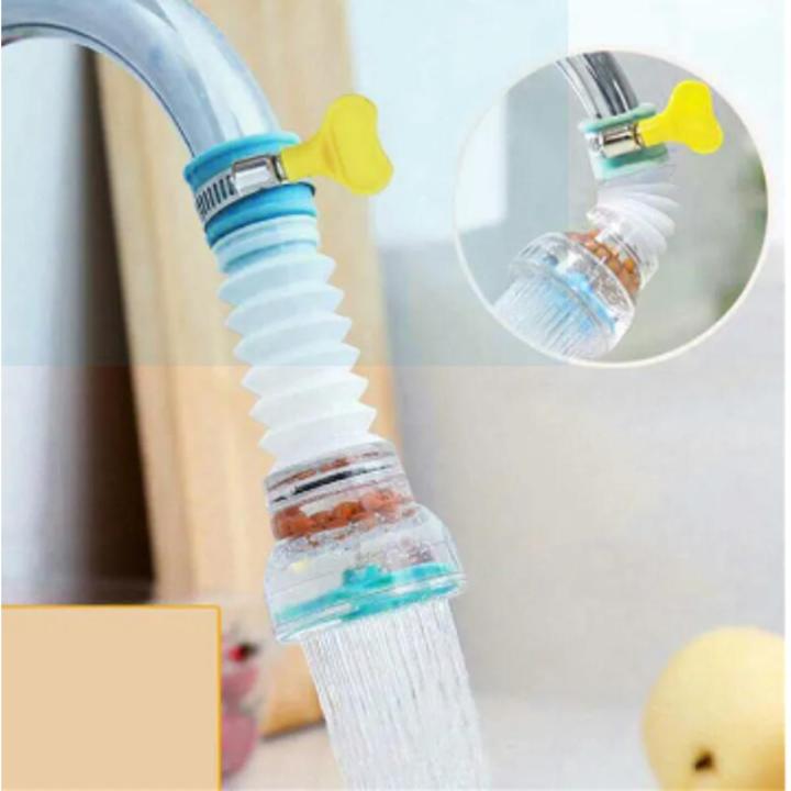 360 Adjustable Degree Rotatable Water Saving Tap for Kitchen Shower Fan ...