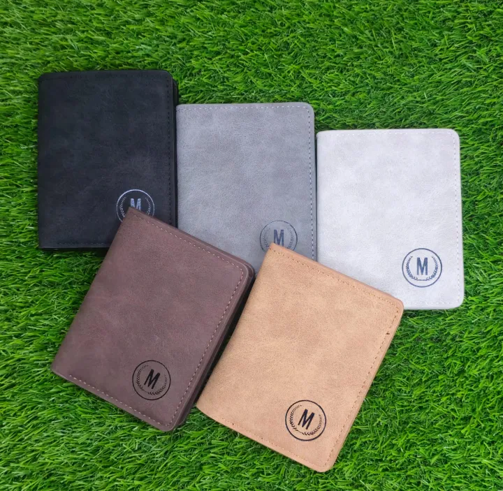 Premium Men’s Leather Wallet | Stylish Slim Bifold PU Wallet & Card ...