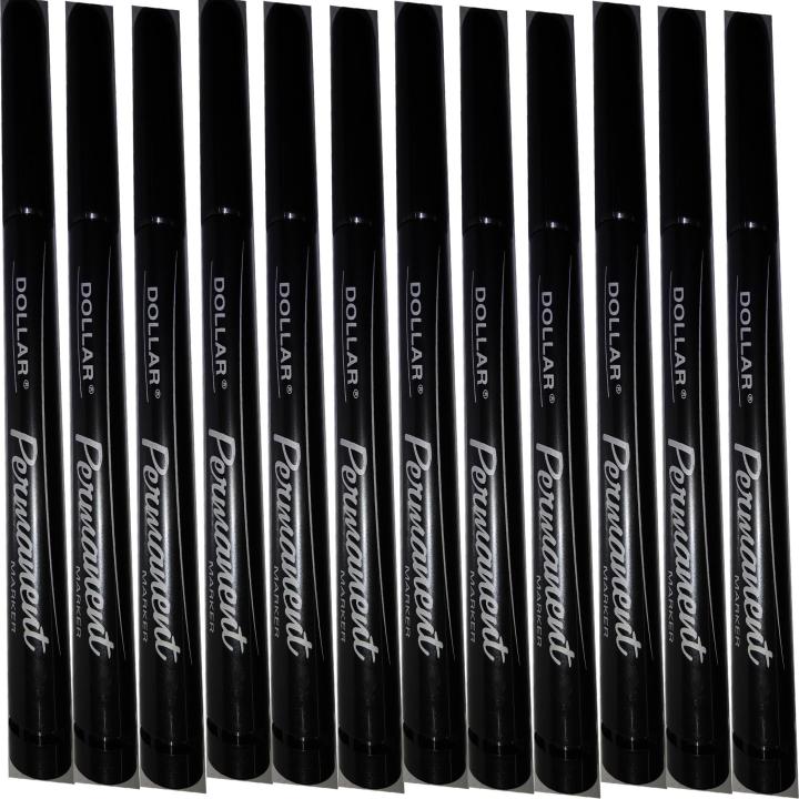 Dollar Permanent Marker / Chart Marker Pen (12 Pcs / 1 Pkt) | Daraz.pk