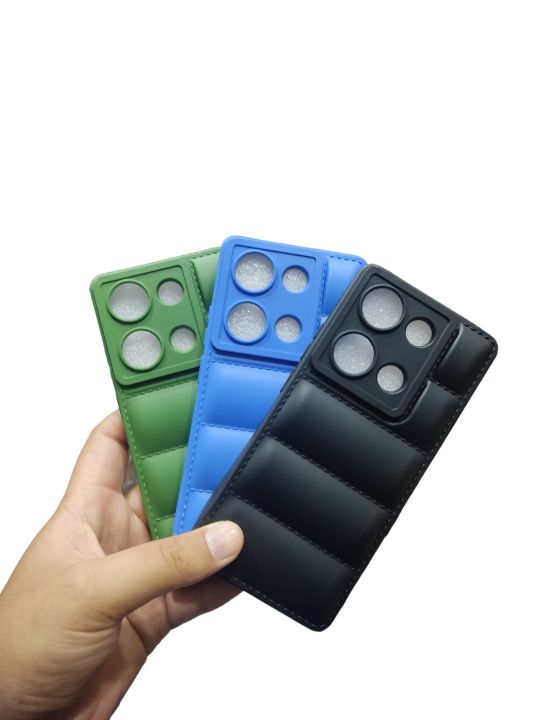 Redmi Note 13 Pro 4G Cover Soft Carbon Fiber Camera Protection Phone ...