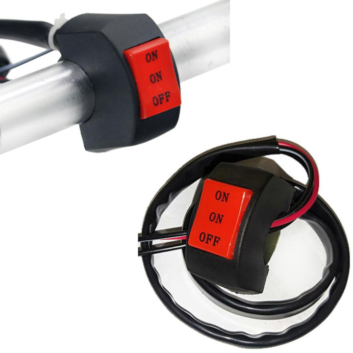 Universal Motorcycle Dual Switch – Handlebar Push Button for Headlight ...