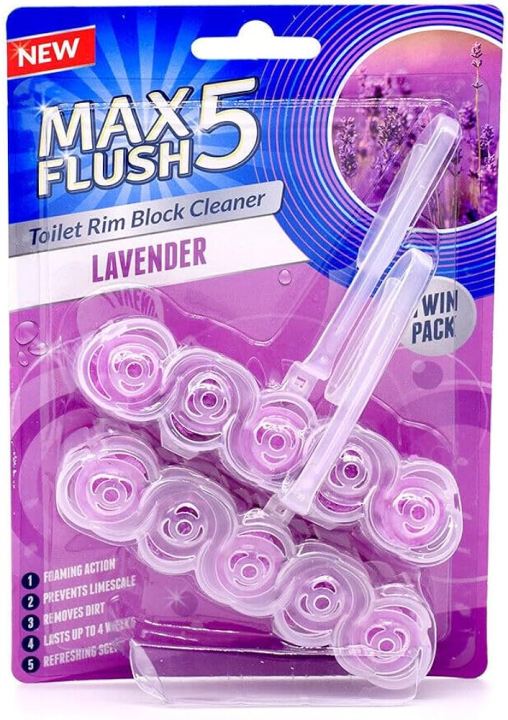 Max Flush 5 Toilet Rim Block Cleaner | Daraz.pk