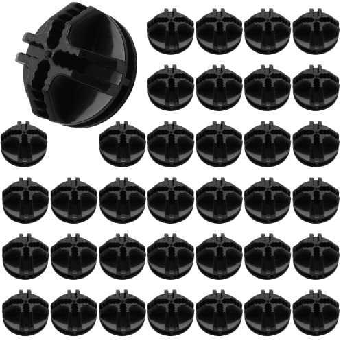 Wire Cube Plastic Connectors for Cube Storage, Black Modular Closet ...