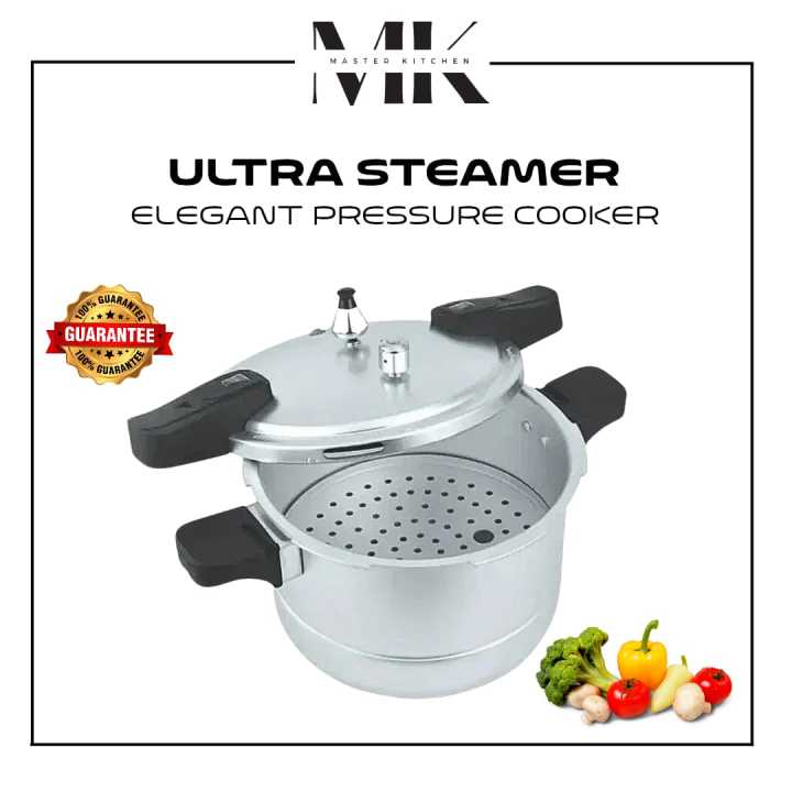 Ultra steamer elegant pressure cooker , heavy weight multi use steamer ...