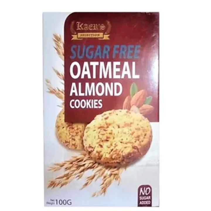 KAERS SELECTION COOKIES OATMEAL ALMOND SUGAR FREE 100GM | Daraz.pk