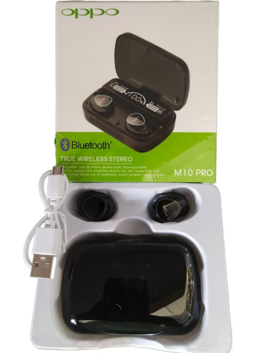 "Elevate Your Audio Experience: Oppo M10 Pro TWS Wireless Headphones ...