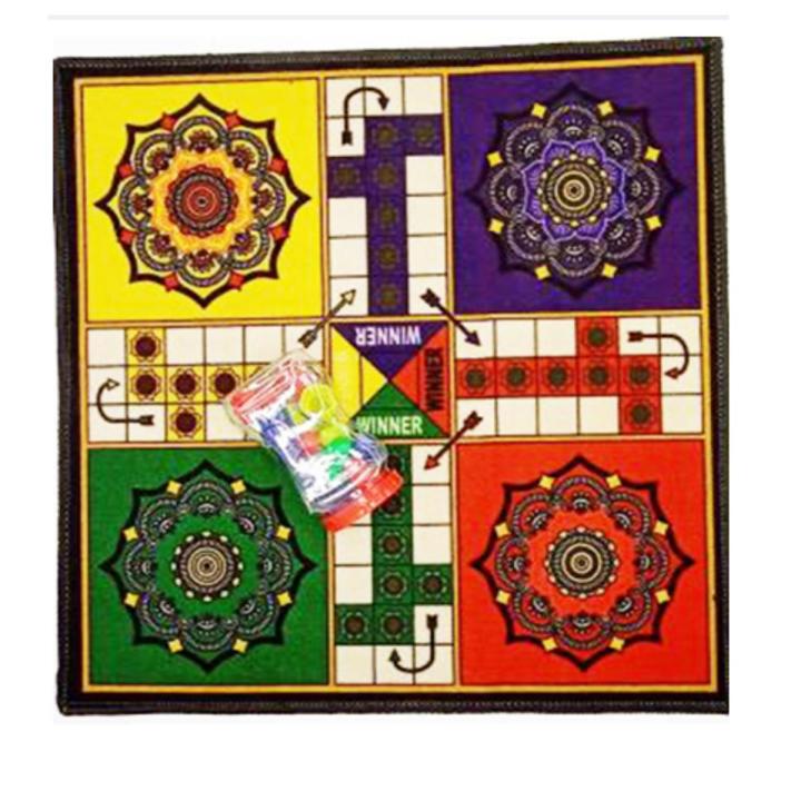 Mat ludo with dice | Daraz.pk