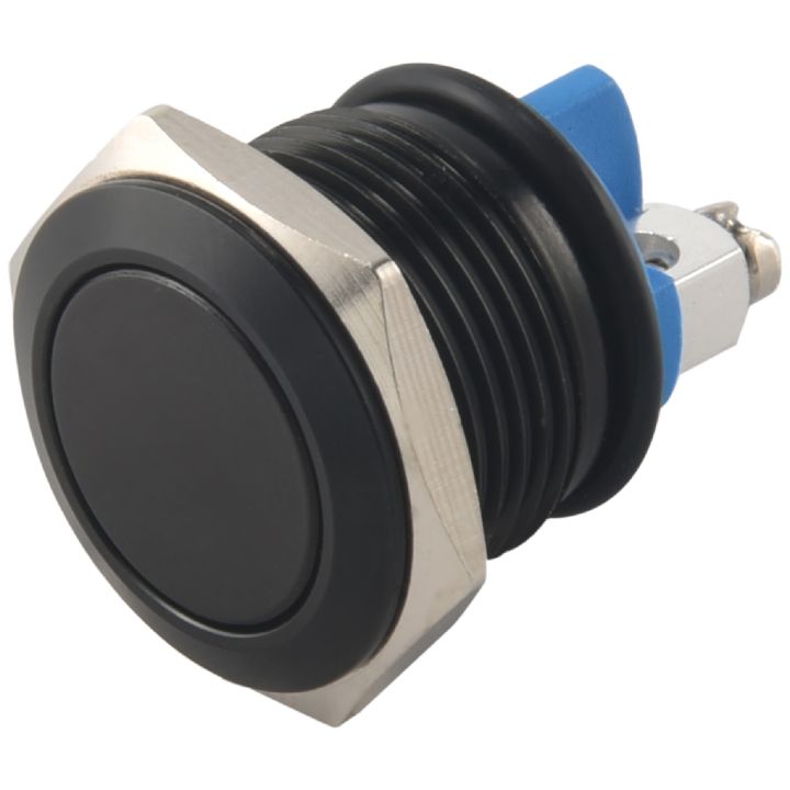 (COKP) Horn Switch Horn Button Push Button Switch For Car 16mm 12V ...