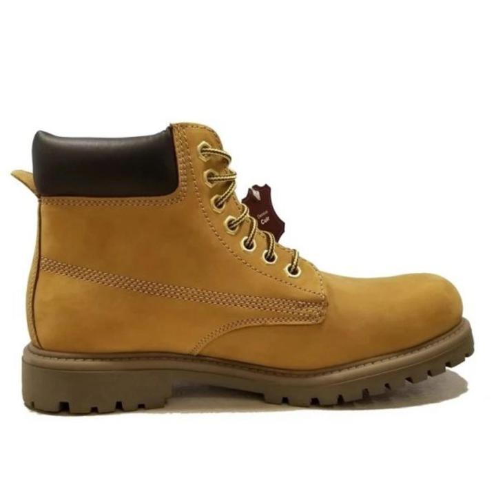 Original Leather Boots Brown | Daraz.pk